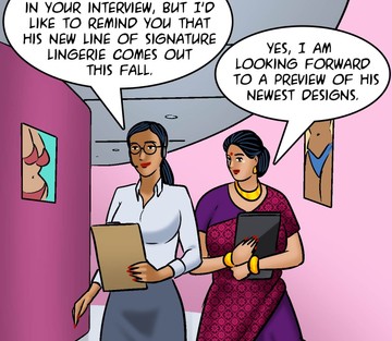 Velamma - Issue 105 - Velamma Stuns as a Lingerie Model